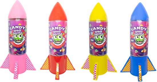 Candy Space Shuttle - Jelly Gum - 15x20 gram - Halal | bol.com