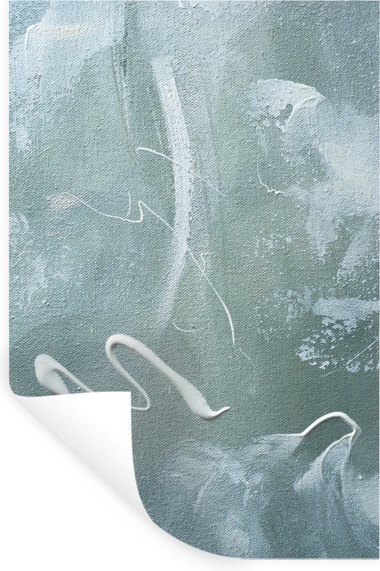 Muurstickers - Sticker Folie - Acrylverf - Design - Abstract - 20x30 cm ...