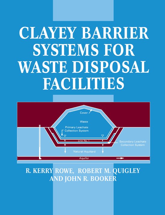Clayey Barrier Systems for Waste Disposal Facilities, R. Kerry Rowe ...