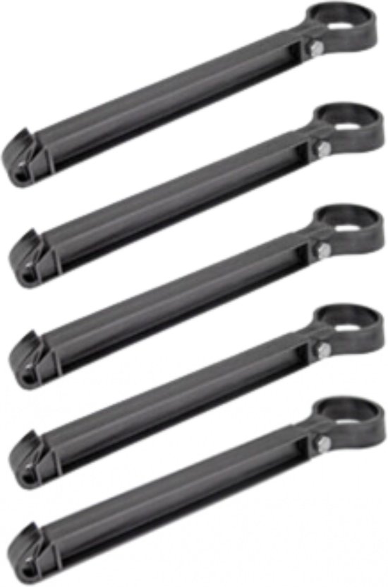 Afstand isolator voor ronde paal Ø60 mm, afstand 250 mm ...