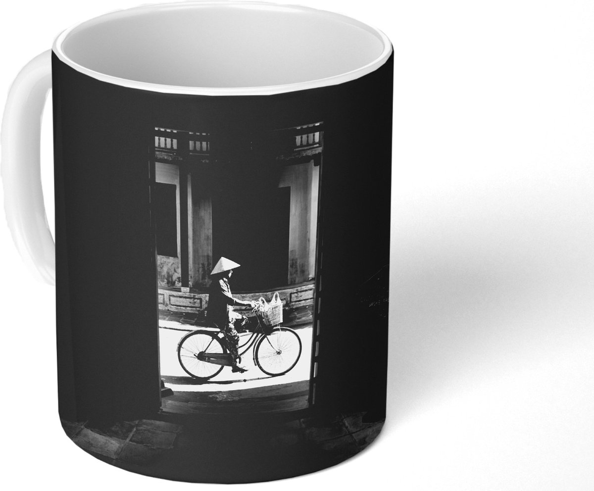 Mok - Koffiemok - Deur - Fiets - Straat - Architectuur - Mokken - 350 ...