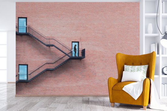 Deur - Muur - Trap - Architectuur - Behangpapier | bol