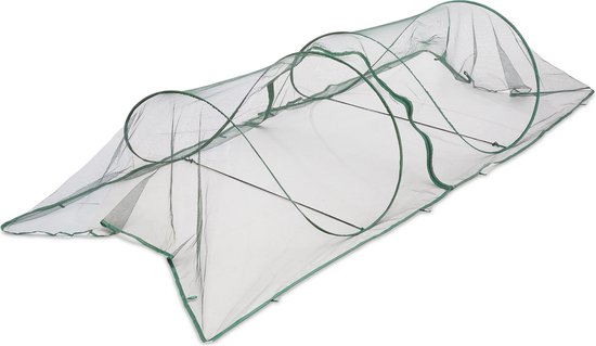 kweektunnel pop-up - 2,5 m - met gaas - opvouwbaar - voor moestuin ...