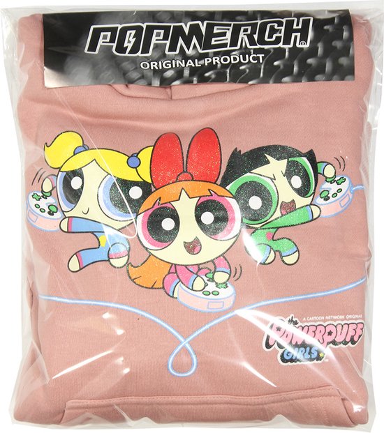 Powerpuff Girls Dames Hoodie Sweater Trui Roze - Officiële Merchandise ...