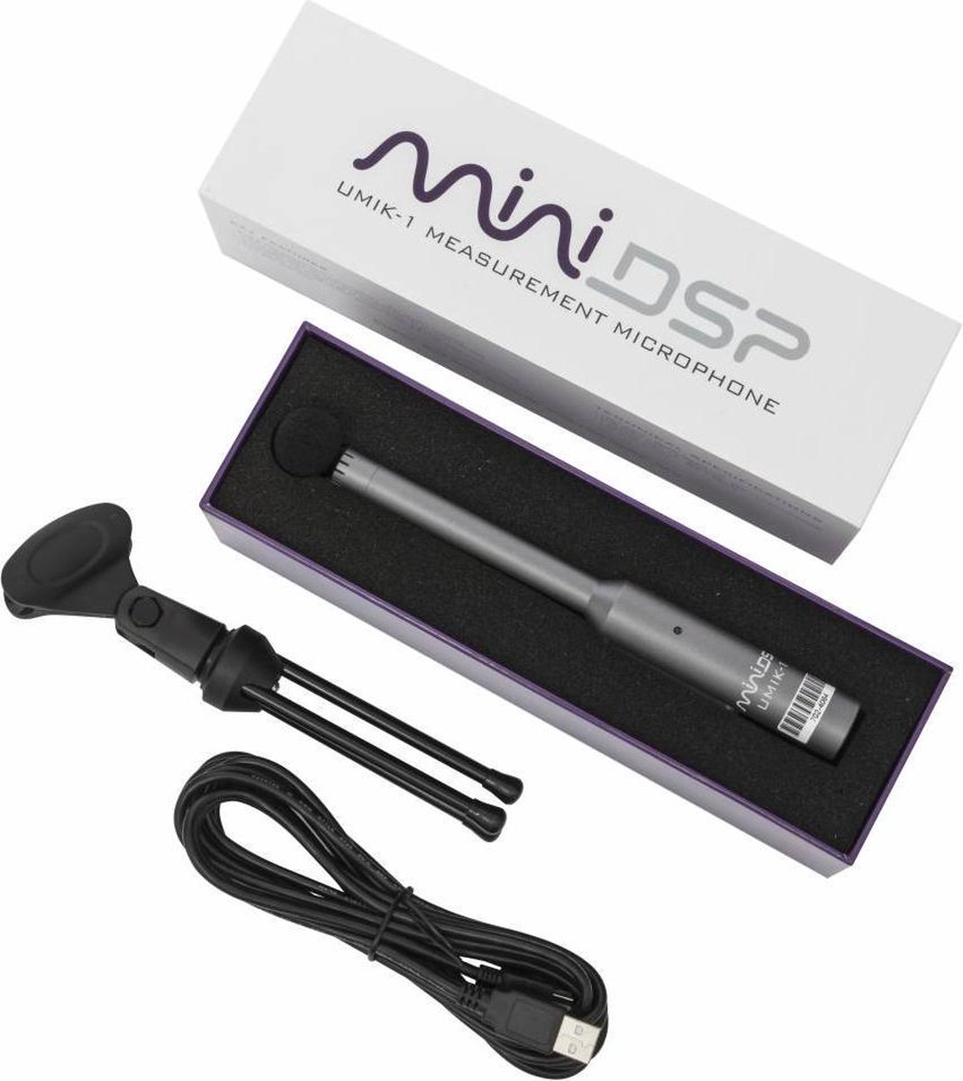miniDSP UMIK-1 Omni-Directional USB Measurement Calibrated Microphone | bol