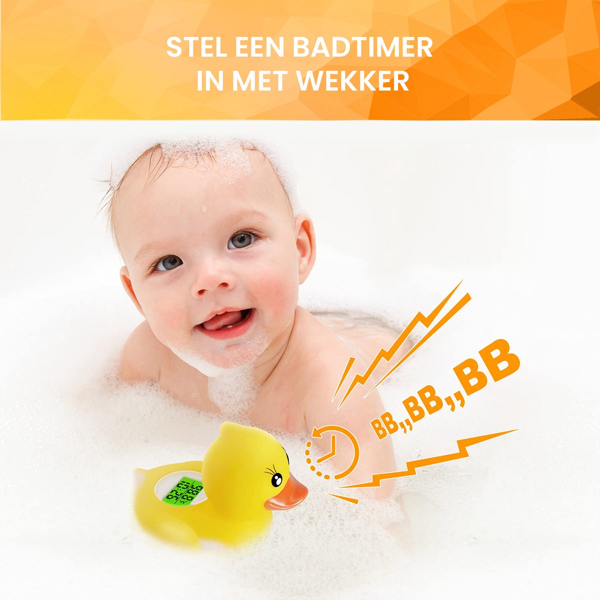 YONO Badthermometer Baby Digitaal - Drijvende Water Thermometer - Bad ...