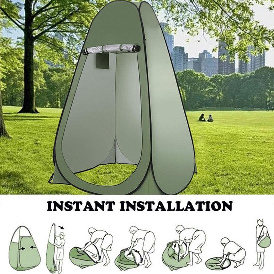 Draagbare Buiten Camping Tent Douche Eenvoudige Paskamer Tent Mobiele ...