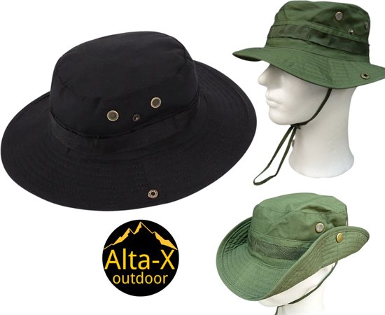 Alta-X - Safari Hoed - Zonnehoed - Jungle hoed - Bush Vissershoed ...
