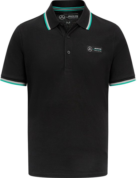 Mercedes-Amg Petronas Fanwear Mens Classic Polo black S | bol