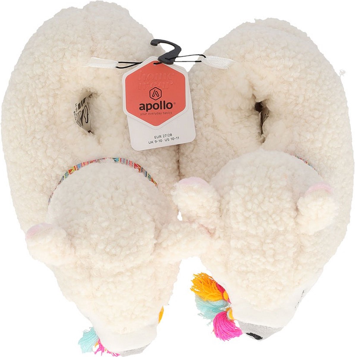 Apollo - Pantoffels Meisjes - Alpaca - Beige - Maat 25/26 - Pantoffels ...