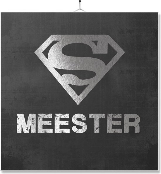 Tegel Met Opdruk | Geschenk | Kado | Super meester | bol