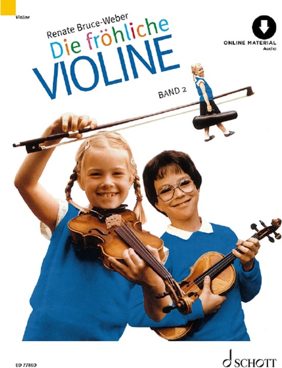 Schott Music Die fröhliche Violine 2 - Lesboek voor snaarinstrumenten ...