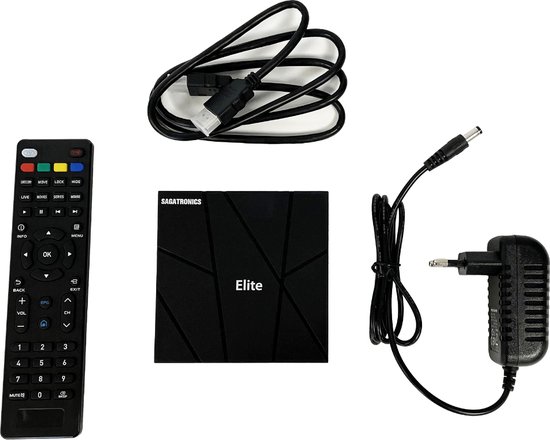 Sagatronics Elite Android Mediaspeler - 4K - 2GB RAM - 16GB ROM ...