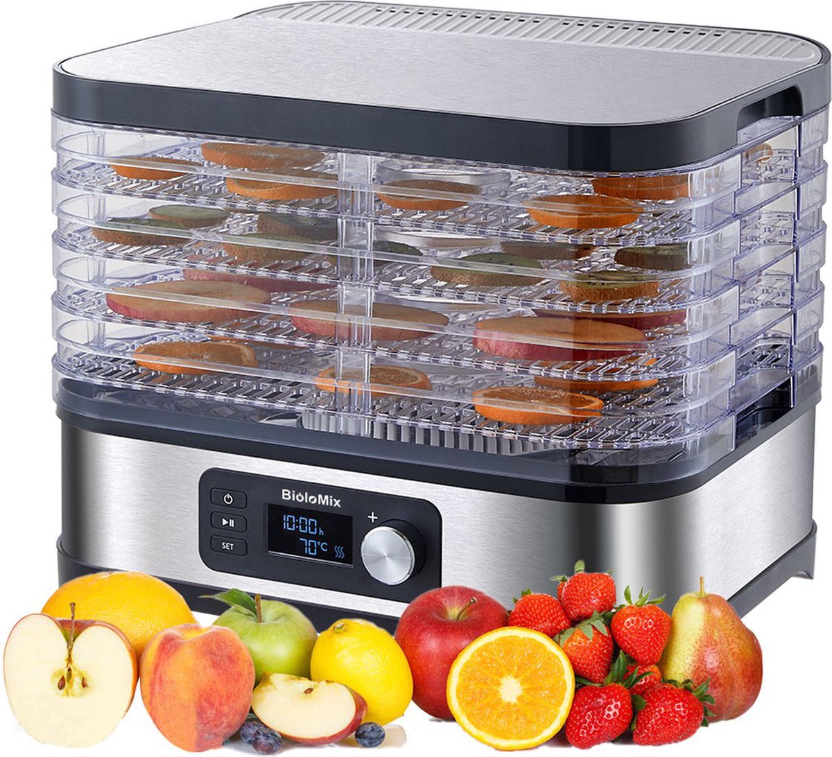 Séchoir Alimentaire - Déshydrateur Électrique 400W - Four De Séchage 5 ...