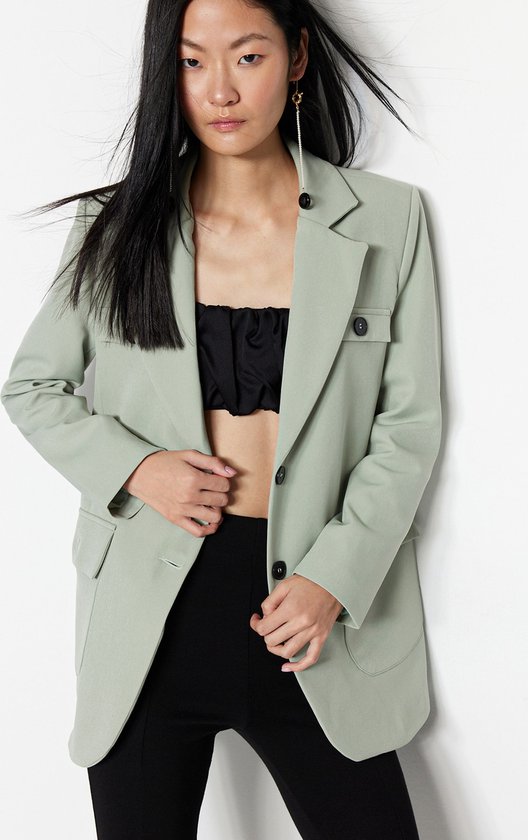 Trendyol Vrouwen Standaard mouw Kogelvis Blazer | bol.com