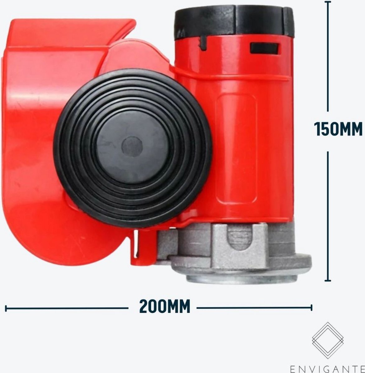 Envigante Luchthoorn 24 Volt | 150db | Gas Toeter | Hoorn | voor Auto ...