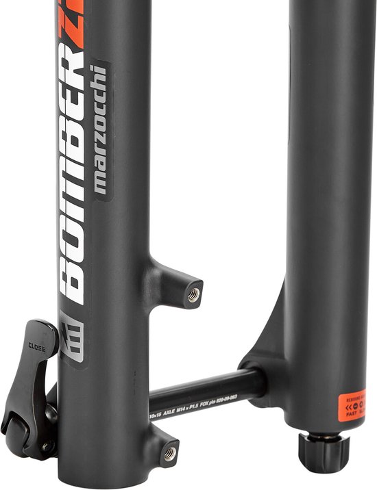 Marzocchi Bomber Z2 27.5" E-Optimized 140mm Rail Sweep-Adj 15QRx110mm 1 ...