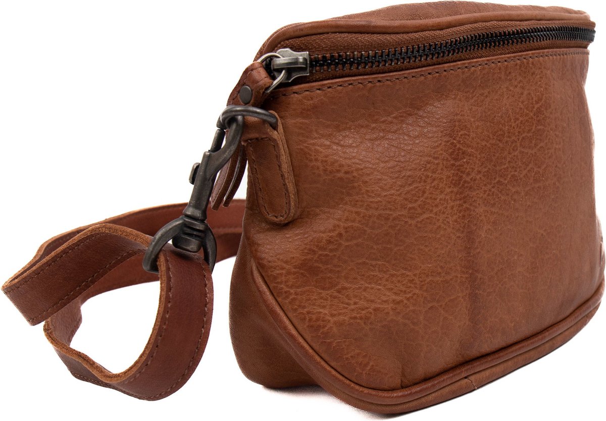 Bear Design Mick Leren Heuptas - Cognac | bol