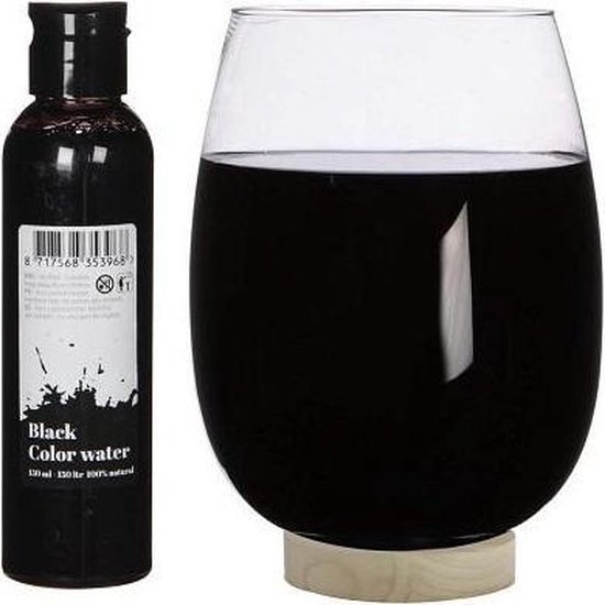 Water kleurstof Zwart (1 st) | bol