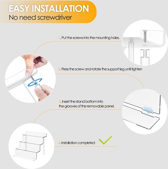 Acryl trap, display, standaard, make-up, opbergrek, cupcake, standaard ...