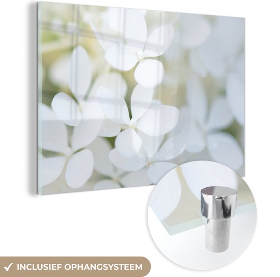 MuchoWow® Glasschilderij 30x20 cm - Schilderij acrylglas - Rustgevend ...