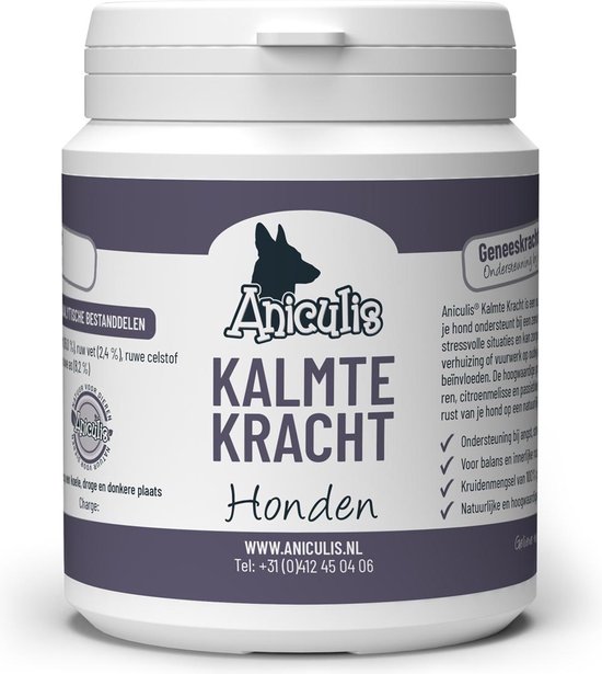 Aniculis - Calm & Relax Kalmte Kracht voor honden (100g) - Helpt bij ...