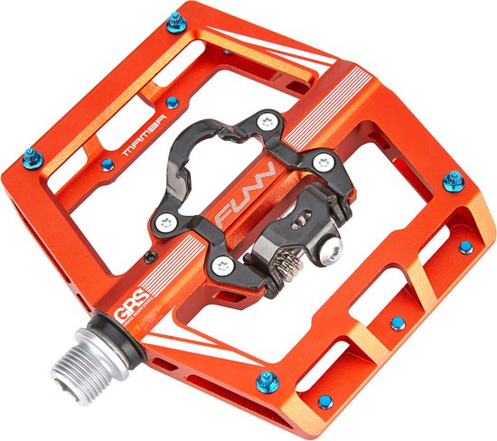 FUNN Mamba SS Pedalen met One-Side Clip/One-Side Flat, oranje | bol.com