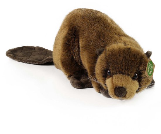 Rappa Eco Friendly Knuffel Bever - Pluche - 28 cm | bol