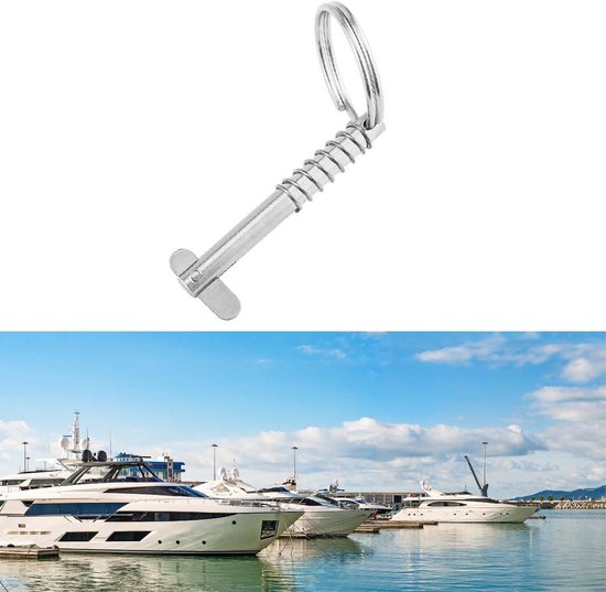 Quick Release Pin 4 stuks Marine Spring Pins Boot Tong Pins 316 RVS ...
