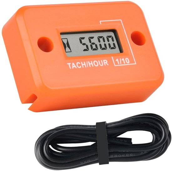 Digitale mini-toerentalmeter voor gasmotoren - Real-time RPM en TOT ...