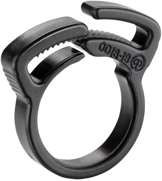 Kunststof "snap fit" slangklem klembereik 16 – 18 mm, zakje 5 stuks | bol