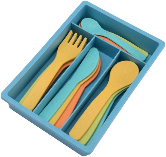 Bestek set bio plastic joueco 80166. | bol
