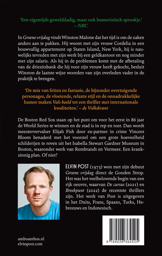 Groene vrijdag + Vals beeld, Elvin Post | 9789026364525 | Boeken | bol