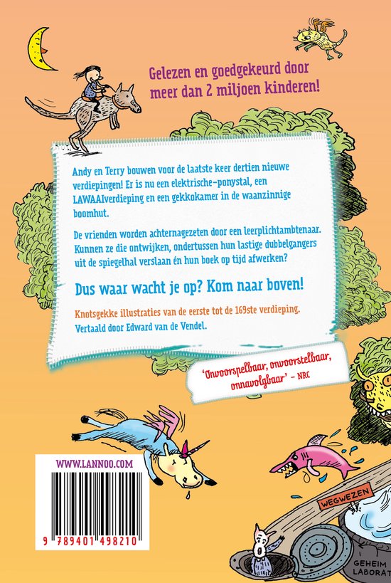 De waanzinnige boomhut 13 - De waanzinnige boomhut van 169 verdiepingen, Terry Denton... | bol