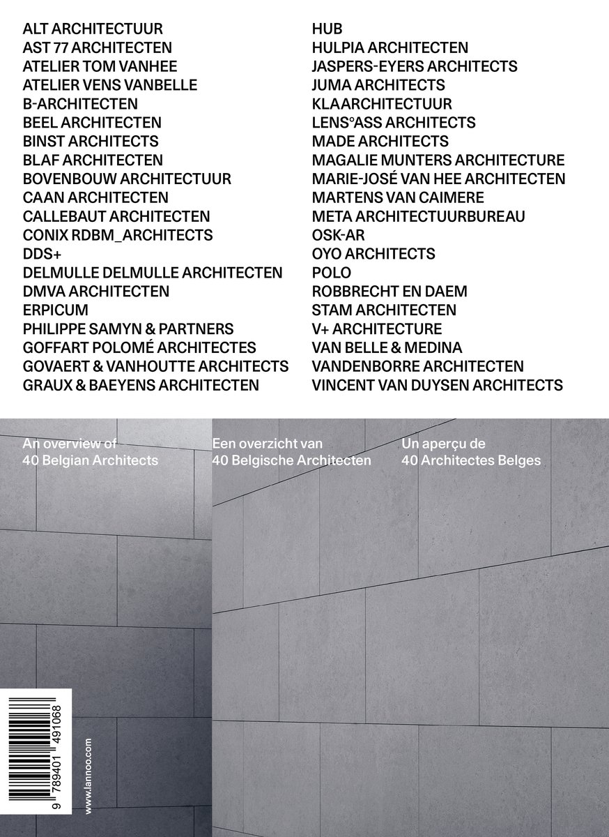 Architects Today - Belgian Architects Today - 40 invloedrijke ...