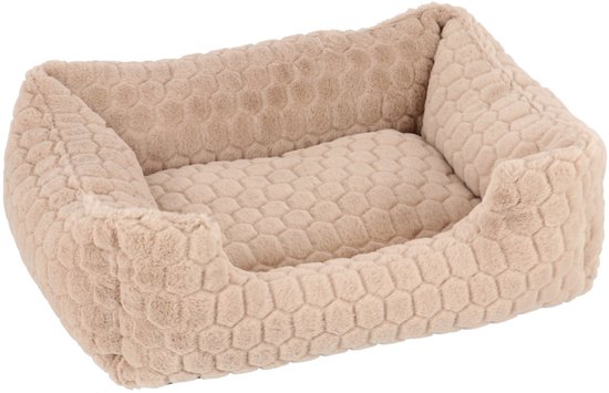 Adori Faiza - Kattenmand - 50x40x17 cm – Taupe – Modern design | bol