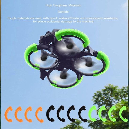 Secure Flight Propeller Guard Ring for DJI Avata (Orange) - Propeller ...