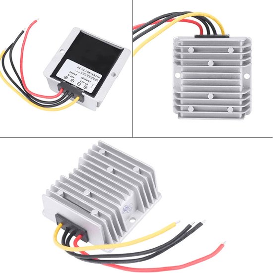 Waterdichte DC-DC Omvormer – 8V-40V naar 12V – 6A 72W Step-Down Spanningsregelaar /... | bol