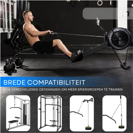 Lat Pulldown Bar - Triceps Biceps Kabel Stang - Pulley Fitness ...