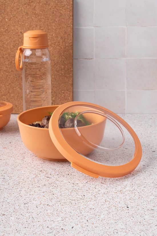Amuse Tylla Peach Life Bowl - Lunchbox - Perfect Afsluitbare ...