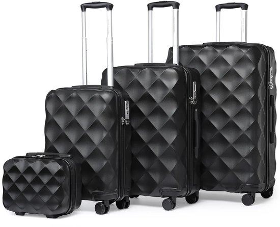 Collox Reiskoffers Set – 13/20/24/28 Inch met Wielen, Rollende Bagage ...
