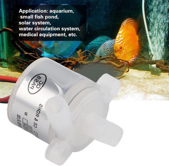 Pcs White Mini Food Grade Small Pump ZLWB-12 Brushless Water Pump 12V ...