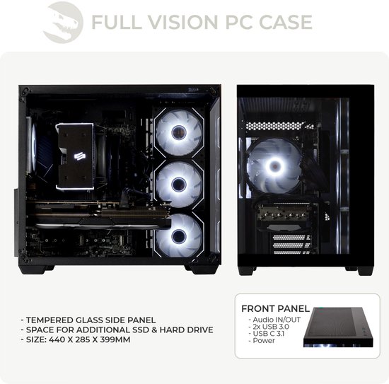 Sedatech Advanced Gaming PC Maxi Vision • AMD Ryzen 9 9900X 12x 4.4GHz ...