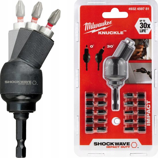 SMilwaukee Knuckle set ( 10 bits) - 4932459781 | bol