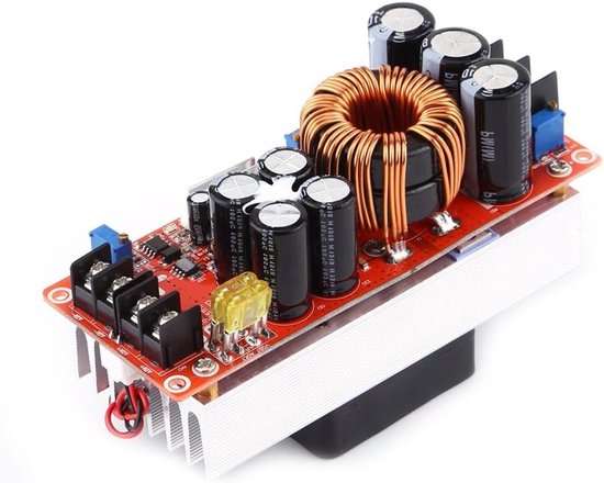 30A Boost Converter DC-DC Step-up Module 1500W - Spanningsregelaar ...