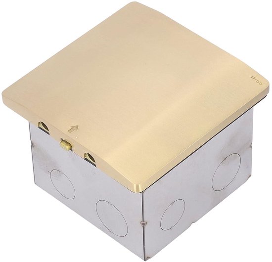 Vloerdoos met Klepdeksel 2500 W 250 V 16 A Ingebouwde USB-aansluiting ...