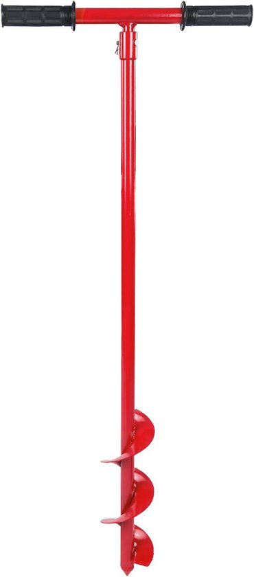 Handboor voor grote gaten tot Ø 100 mm - Ergonomische grondboor met ...