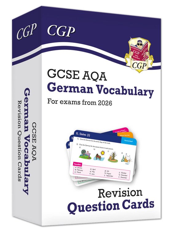 CGP AQA GCSE German- New GCSE AQA German: Vocabulary Revision Question ...