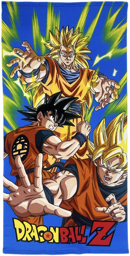 Dragon Ball Z Strandlaken 70x140 Cm Badhanddoek Goku Dragonball Z dragon-ball-z-strandlaken-70x140-cm-badhanddoek-goku-dragonball-z
