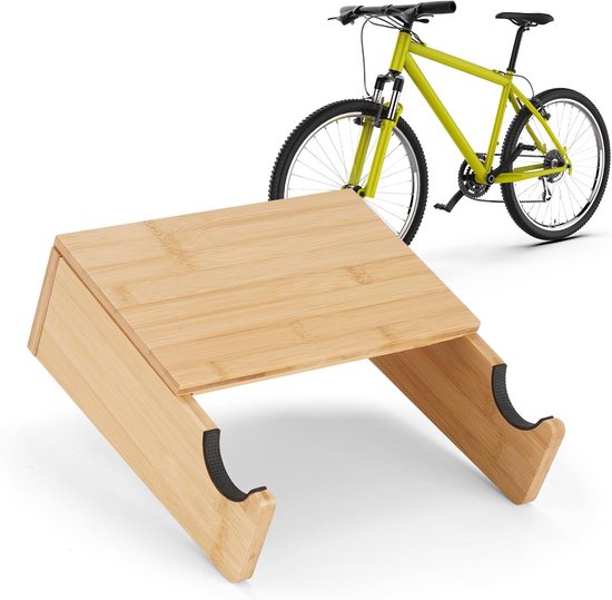 BAM BOO BOX Fiets Ophangsysteem van Hout | Muurbeugel voor Fiets met ...